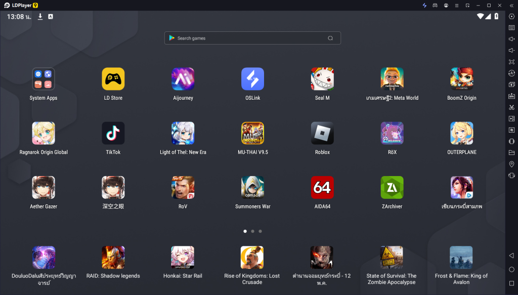 วิธีการสร้างทางลัดบนเดสก์ท็อปสำหรับเกมบน LDPlayer